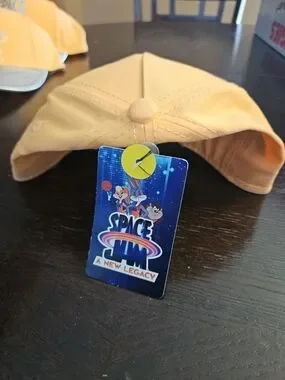 Space Jam | Accessories | Space Jam Kids Orange Cap With Silver Brim 33 ...